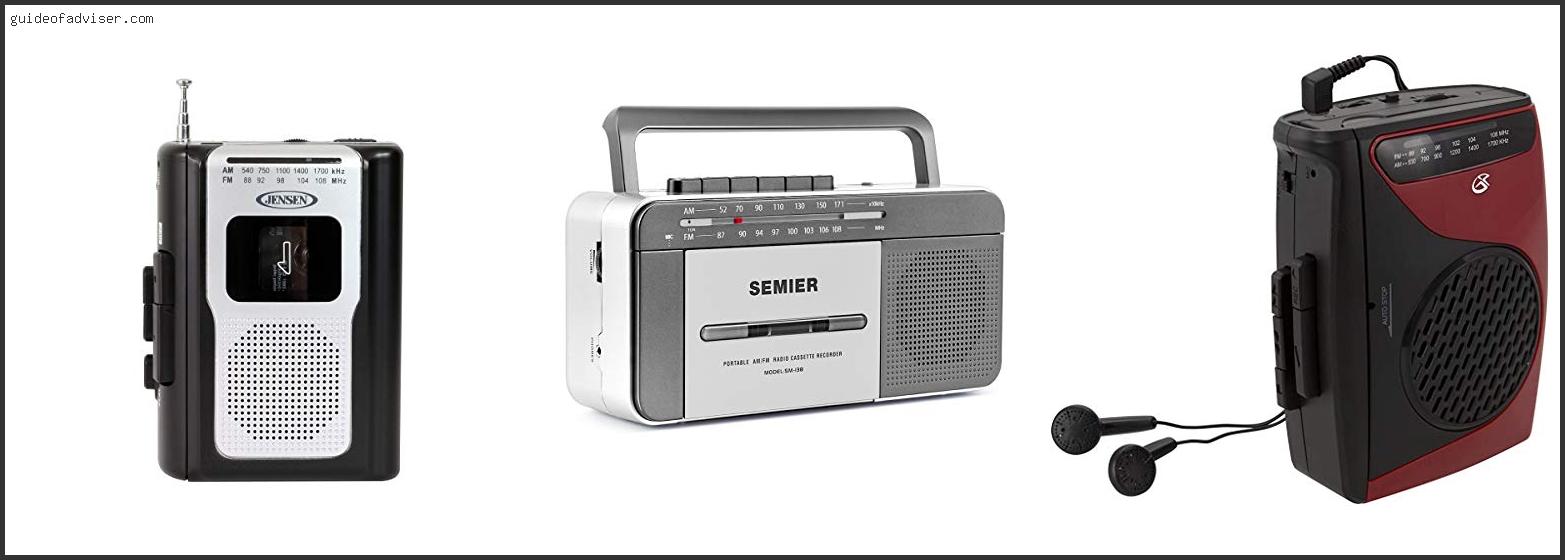 Top 10 Best Cassette Player Portable Of The Year