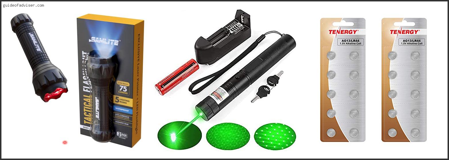 Top 10 Best Flashlight With Laser Pointer Of The Year