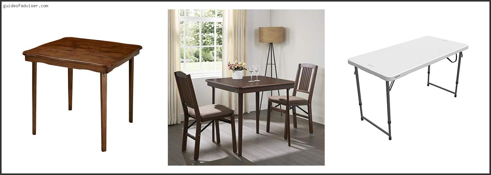 Top 10 Best Folding Card Tables Of The Year