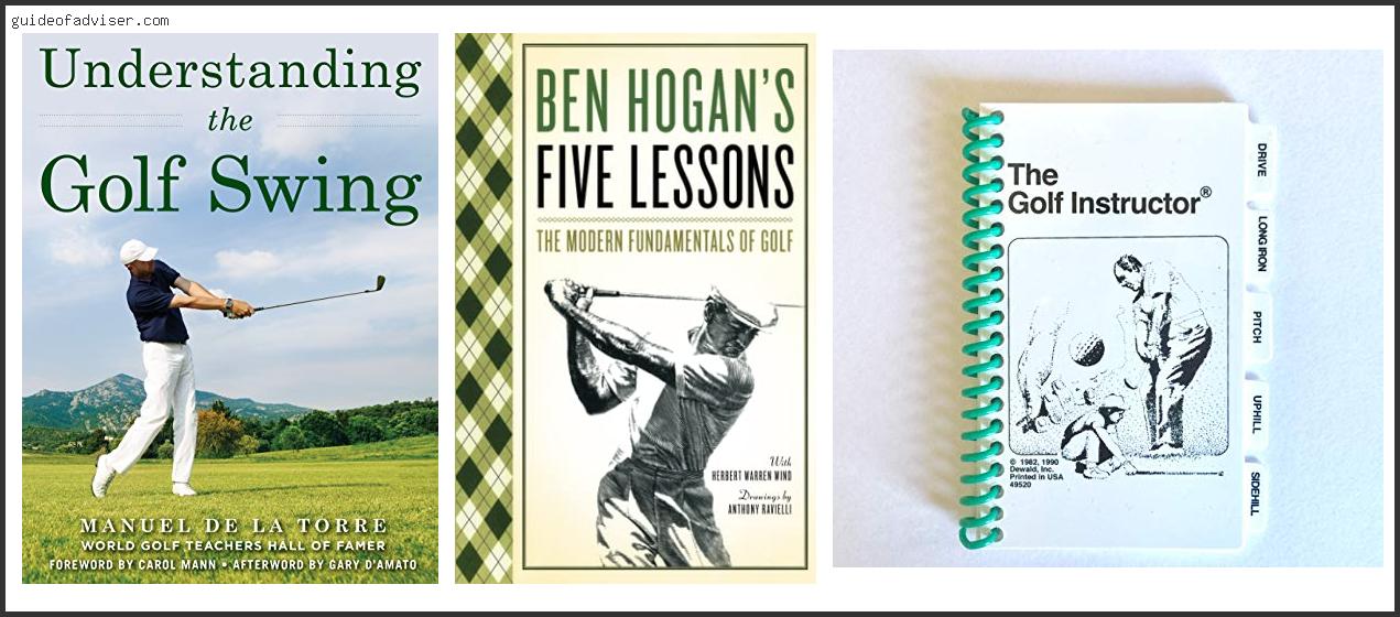 Top 10 Best Golf Swing Books Of The Year