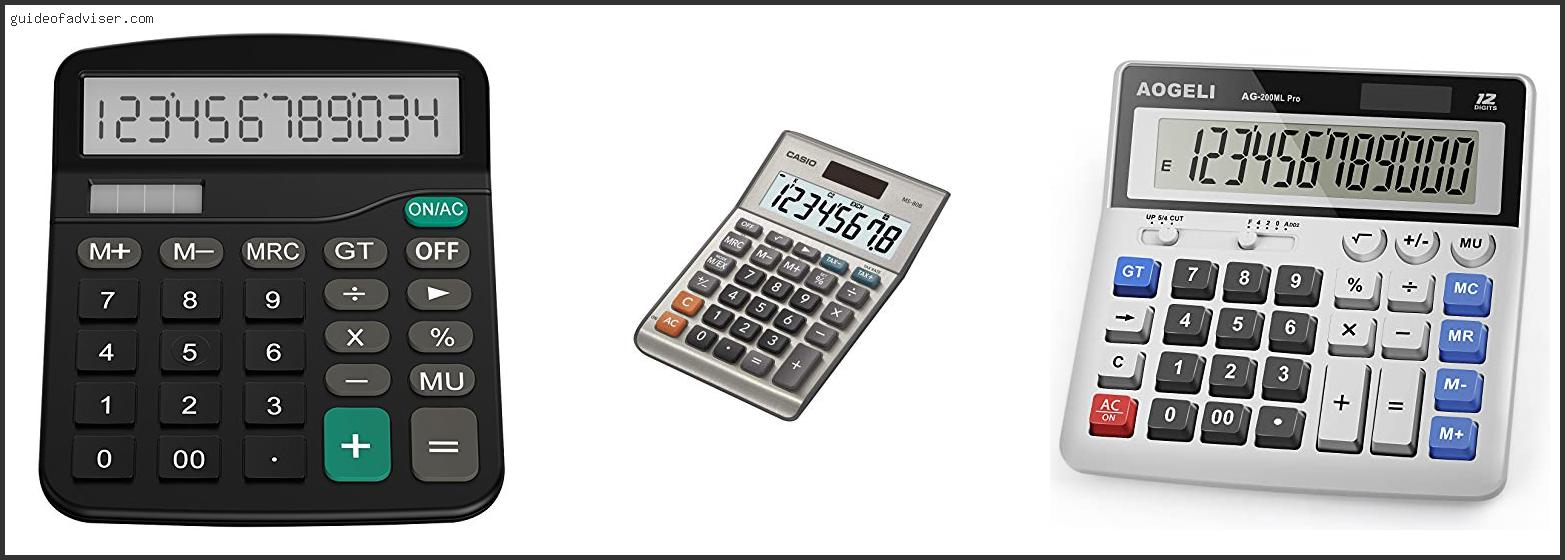 Top 10 Best Basic Calculator Of The Year