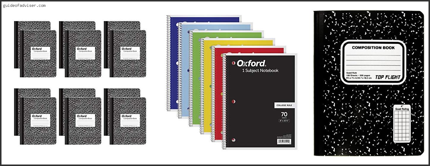 Top 10 Best Composition Books Of The Year