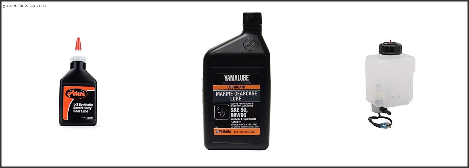 Top 10 Best Gear Lube Of The Year