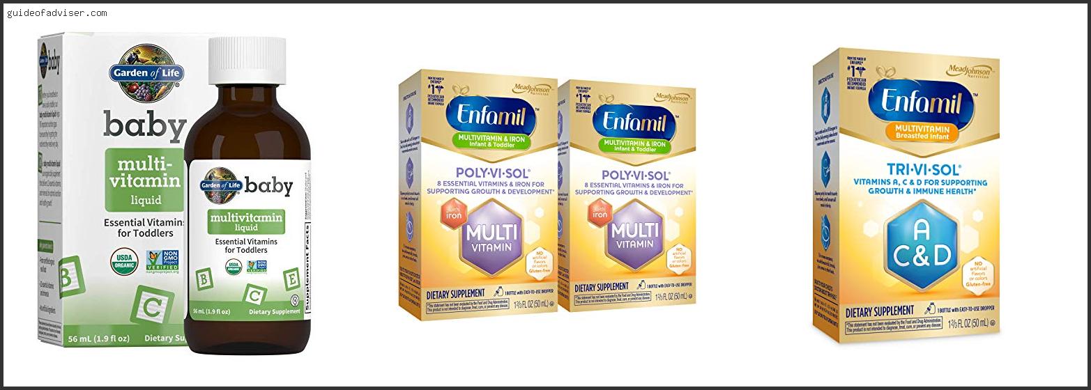 Top 10 Best Multivitamin Drops For Babies Of The Year