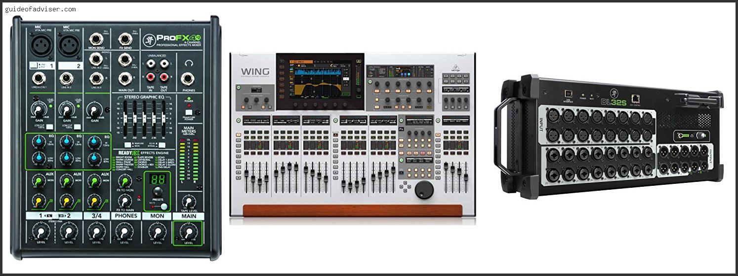 Top 10 Best Unpowered Mixer Review & Buying Guide