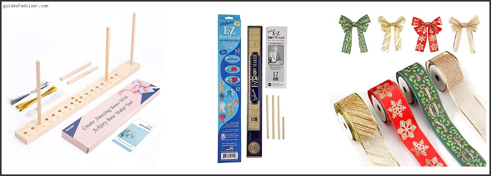 Top 10 Best Bow Maker For Wreaths Review & Buying Guide