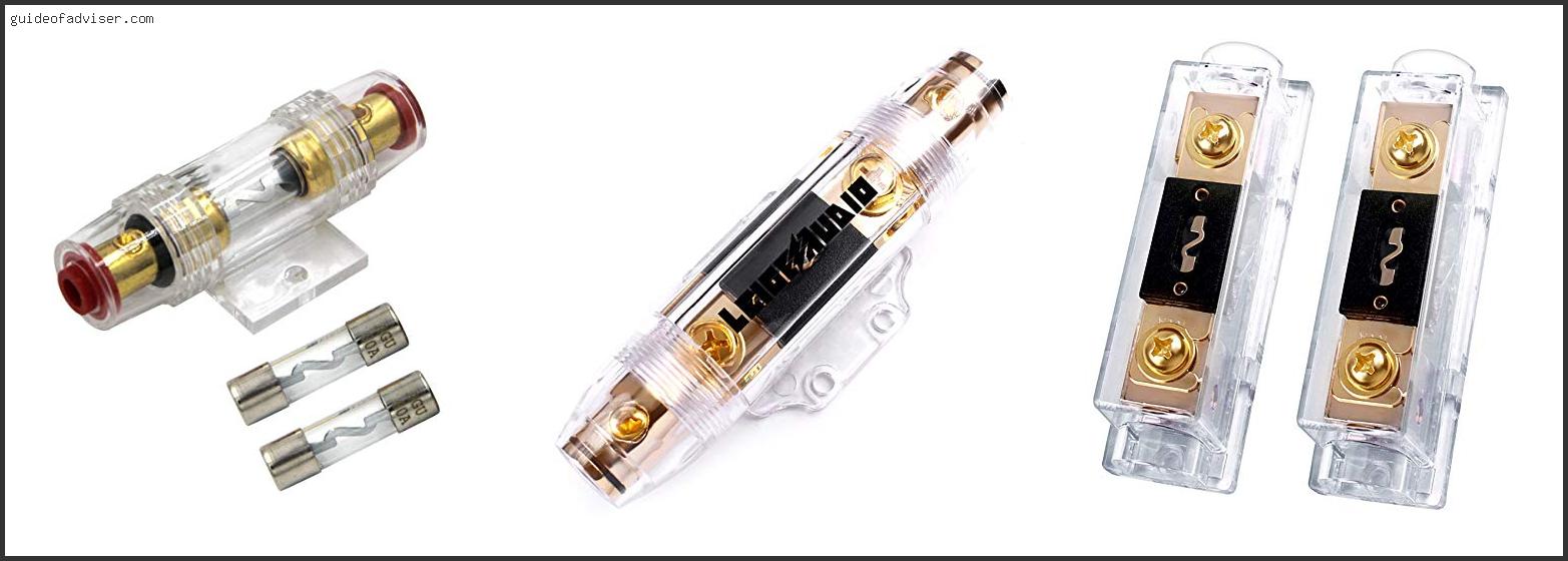 Top 10 Best Car Audio Fuse Holder Of 2025 ( Updated )