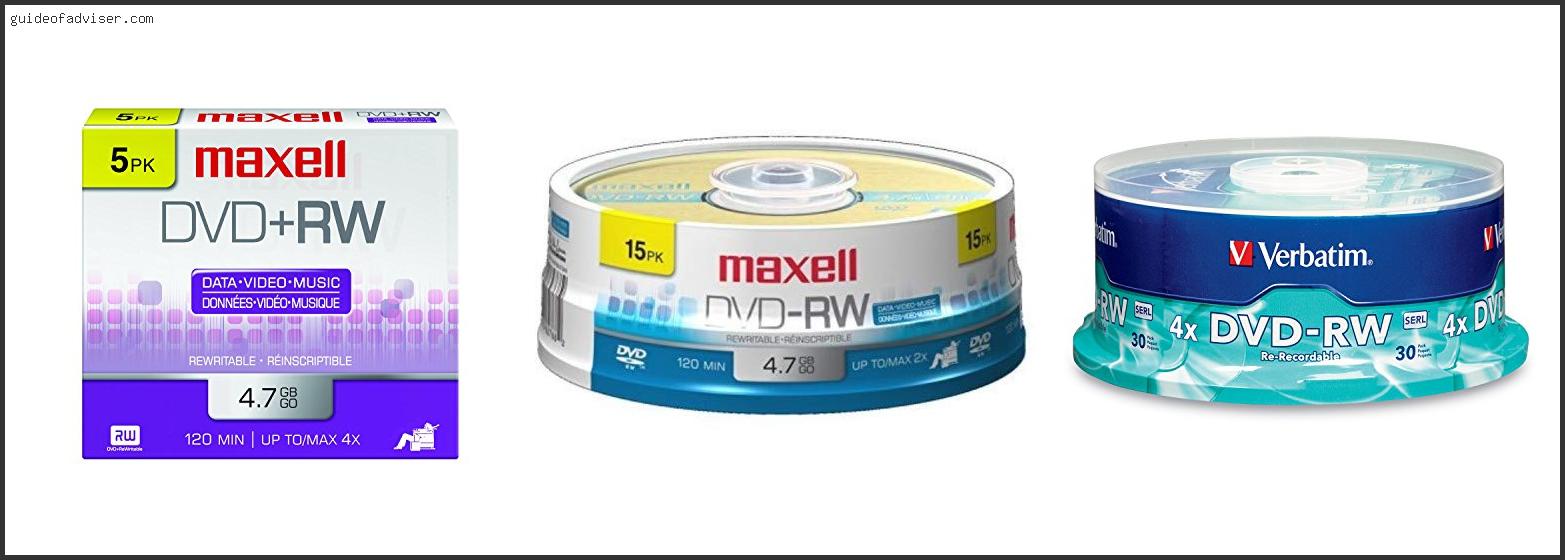 Top 10 Best Dvd Rw Discs Of 2025 ( Updated )