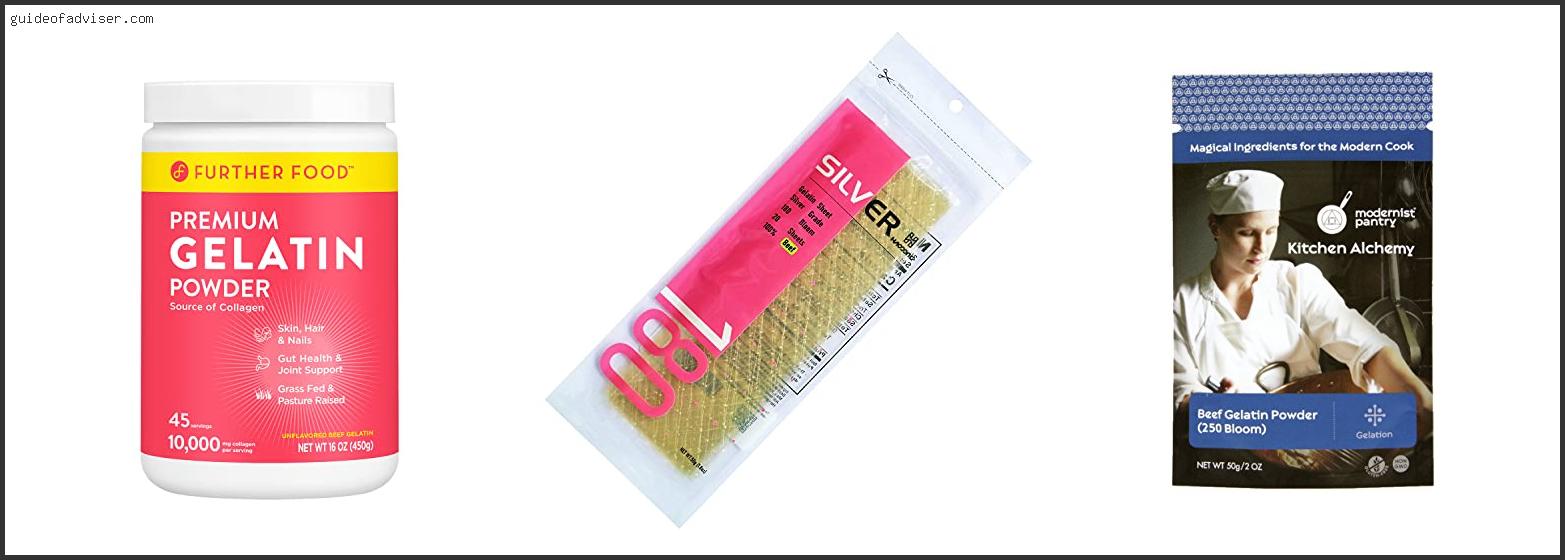 Top 10 Best Gelatin Powder For Dessert Of 2025 ( Updated )