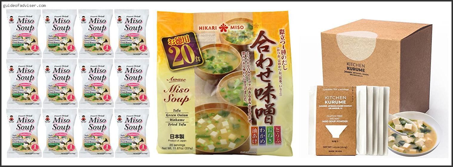 Top 10 Best Instant Miso Soup Packets Of 2025 ( Updated )